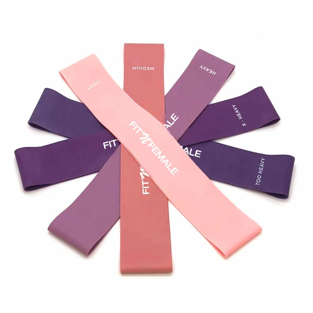 Shape-Bands 5er-Set - Purple Vibes - Fitnessmagnet©